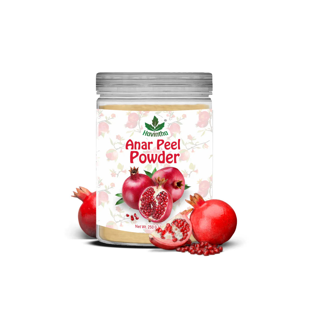Havintha Natural Anar Peel Powder | For Glowing Skin | Herbal Skin Car