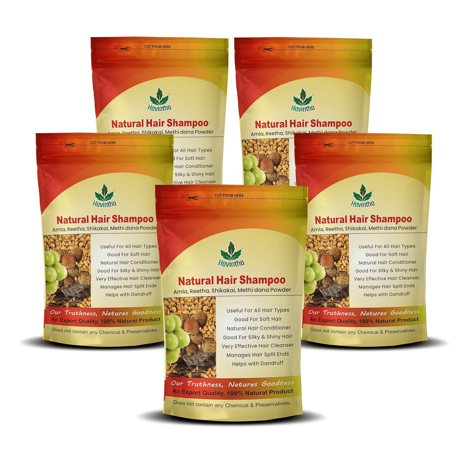 Organic Hair Shampoo - Havintha Natural Methi Dana Hair Shampoo